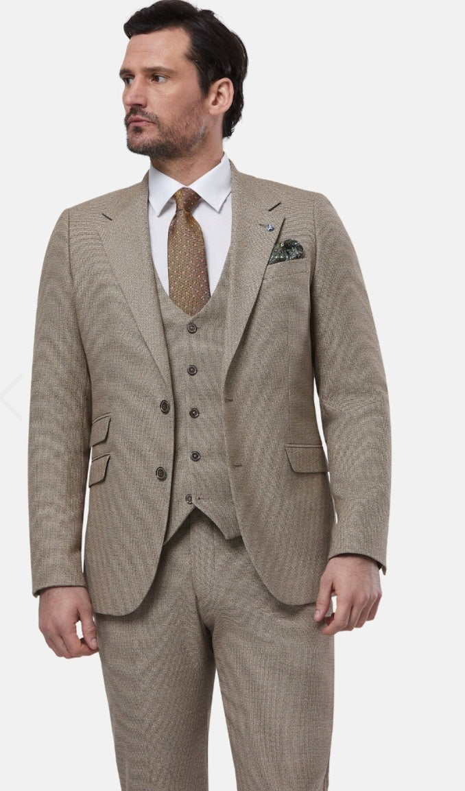 Prague Stone Suit By Benetti – Manleys Menswear
